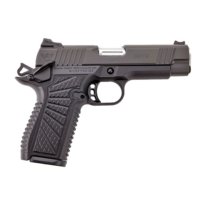 HANDGUN WILSON COMBAT SFT9 9MM LUGER 4.25" BBL (2)15 ROUND MAG W/AMBI ...